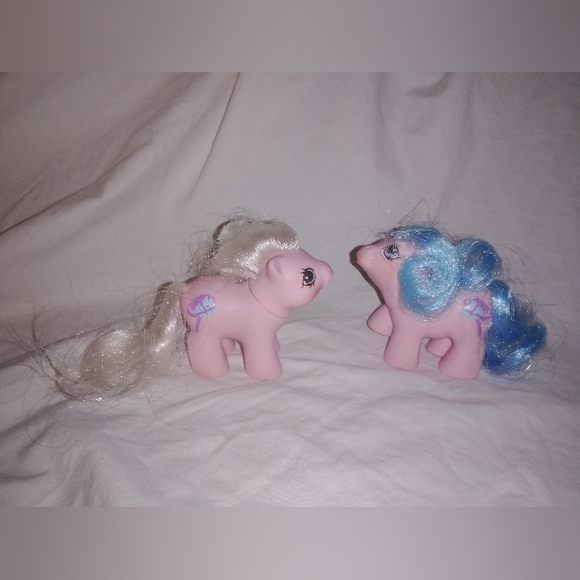 My Little Pony | Toys | Vintage 987 My Little Pony G1 Newborn Twins ...